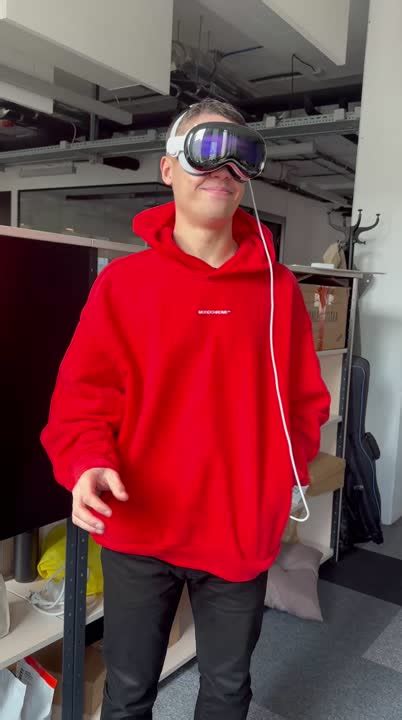 Sergey Krasotin On Linkedin Testing Apples Vision Pro And Figuring