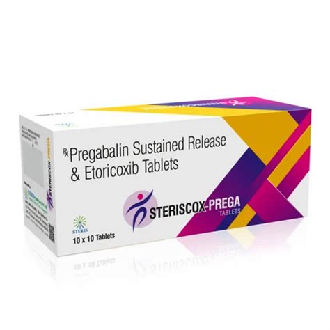Pregabalin Sr And Etoricoxib Tab At ₹ 205 Stripe In Jaipur Id 2854879372130