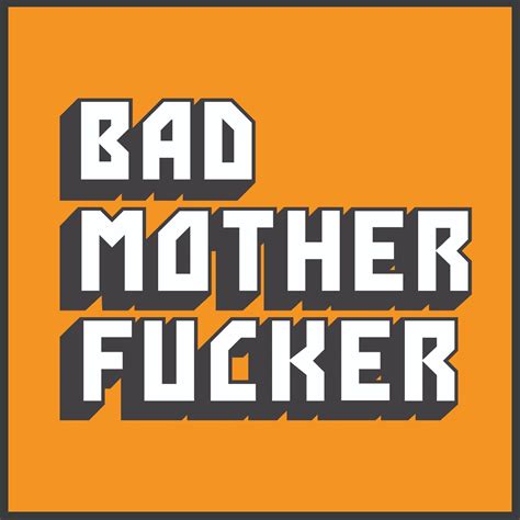 Bad Mother Fucker Pulp Fiction Juliste Artiks Maps And Posters Online
