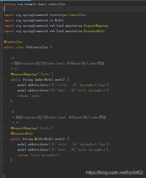 快速搭建基于springboot Thymeleaf的web项目快速搭建springbootthymeleaf网站 Csdn博客