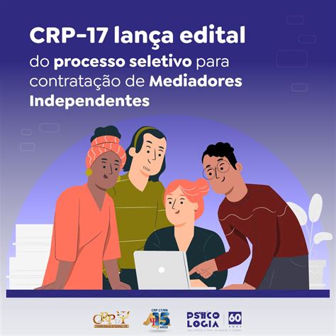 CRP RN Conselho de Psicologia do RN lança edital de processo seletivo para Mediadores