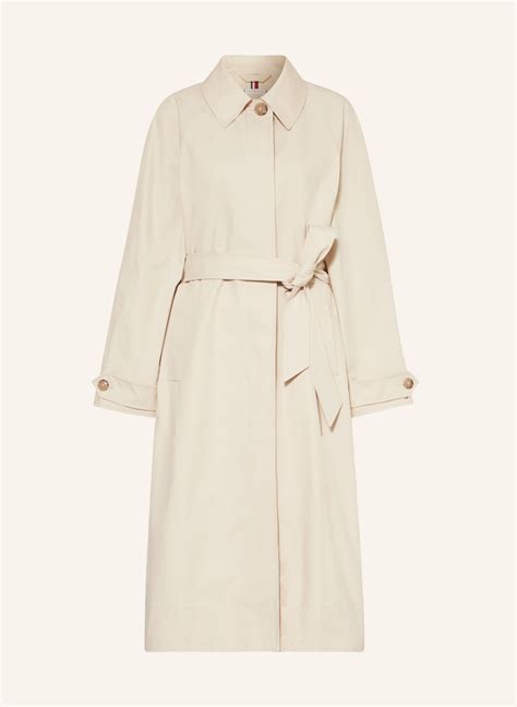 Tommy Hilfiger Trenchcoat In Ecru