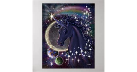 Stellar Unicorn Poster Zazzle