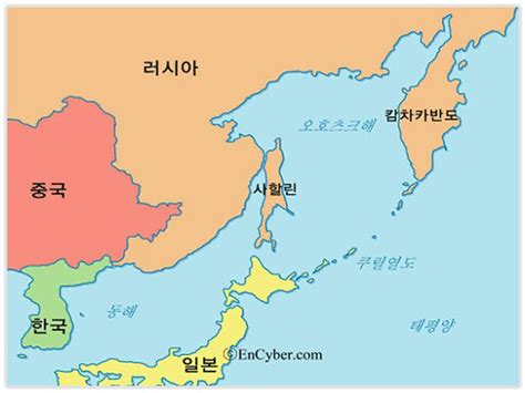 사할린 섬 ㅡ 지도 네이버 블로그