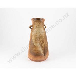 Angular Compression Vase With Applied Handles Cm New Zealand