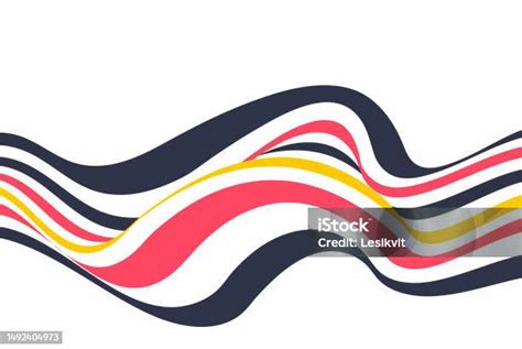 추상적인 물결 배경 컬러 물결 모양의 줄무늬 또는 선 디자인 광학 예술 0명에 대한 스톡 벡터 아트 및 기타 이미지 0명
