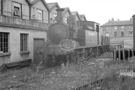 The Transport Library Sr W14 Lswr O2 Class Loco At Side Of Ryde