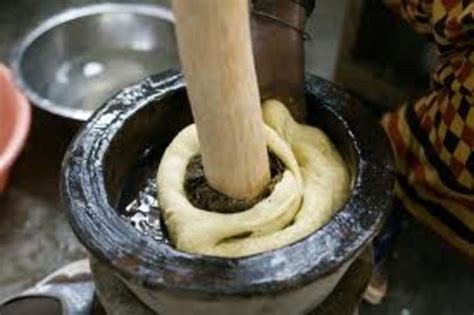 What Are They Eating In The Ivory Coast Fufu And Washing It Down With Bangui Hubpages