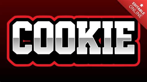 Cookie Text Style Effects Generator