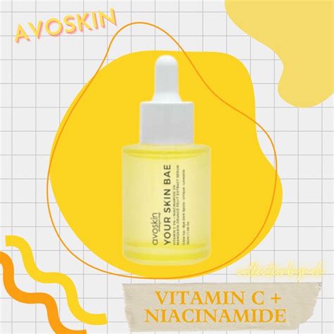 Jual Avoskin Your Skin Bae Vitamin C 3 Niacinamide 2 Mandarin