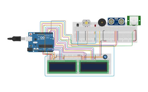 Circuit Design Arduino Hub Project Tinkercad