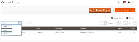 magento 2 custom form custom form builder for magento 2