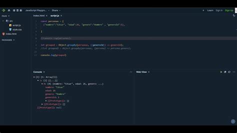 Groupby Javascript Ordenar Listas En Español Youtube