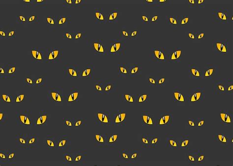 Premium Vector Halloween Seamless Pattern
