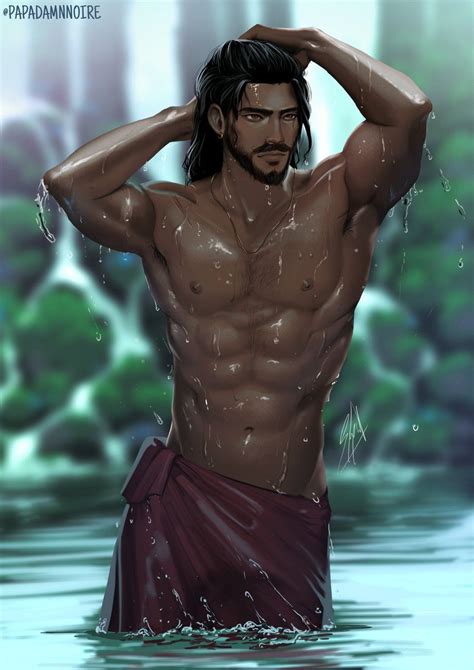 Anime Guys Shirtless Handsome Anime Guys Handsome Men Fantasy