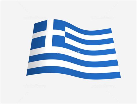 ギリシャ国旗 イラスト素材 1538488 フォトライブラリー Photolibrary