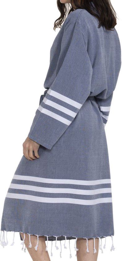 Hamam Badjas Bala Sultan Navy M Hamam Kimono Badjas Ochtendjas