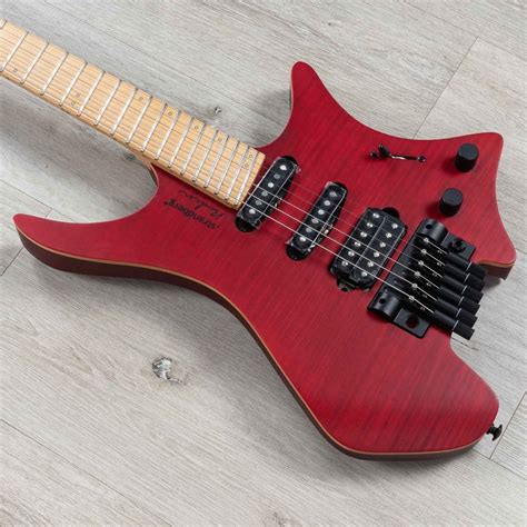 Strandberg Boden Standard Nx 6 Tremolo Headless Multiscale Guitar Red