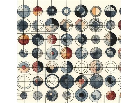 Minimalistic Repeating Grid Of Circles Graphic By Creativeguru