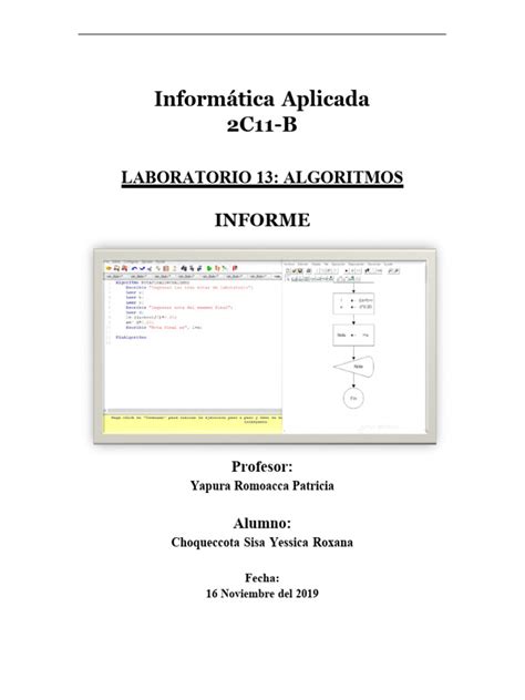 L13 Algoritmos Pdf Algoritmos Programación De Computadoras