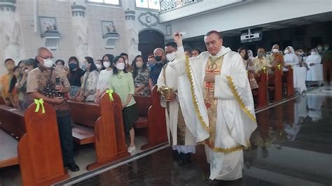Pemberkatan Gereja Katedral St Maria Palembang Harapan Menuju Ilahi Keuskupan Tanjungkarang