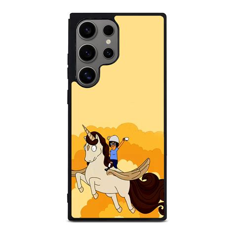 Tina Belcher And Unicorn Samsung Galaxy S24 Ultra Case Customilo