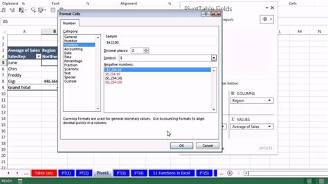 Office 2013 Class 42 Excel Basics 24 Pivot Tables For Data Analysis 21