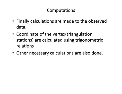Triangulation And Trilateration Pdf Ppt