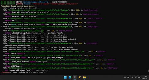 py3 8无法启动报错 Issue 2 Agnes4m nonebot plugin l4d2 server GitHub