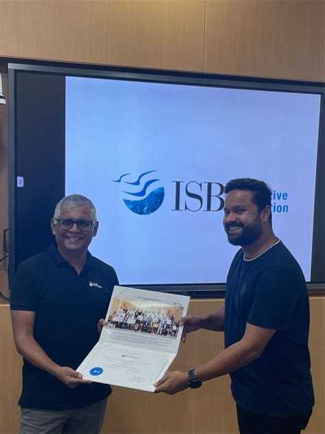 Siddhartha Shukla On Linkedin Pullela Isbexecutiveeducation