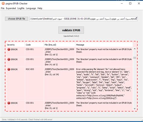 Setting Direction Causing Error On Epub Checker · Issue 342 · Sigil
