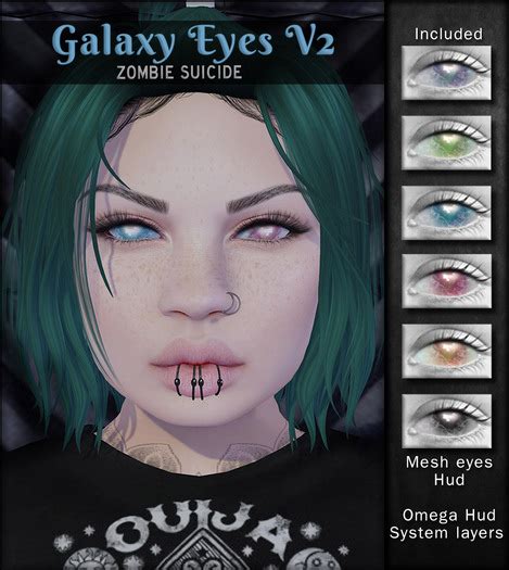 Second Life Marketplace Zs Galaxy Eyes V2