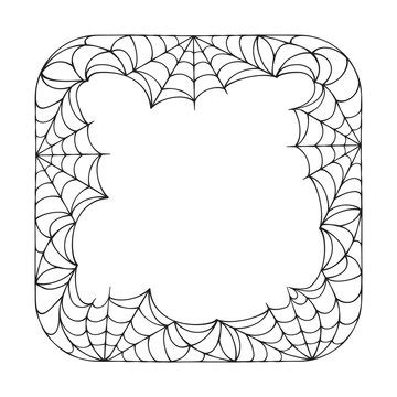 BEST Spider Web Border IMAGES STOCK PHOTOS VECTORS Adobe Stock