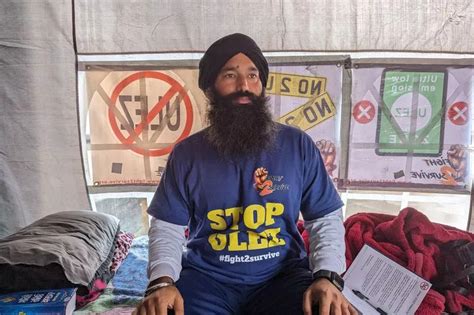 Private Hire Driver Goes On A Hunger Strike Against Ulez Expansion In