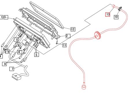 Mahindra Tachometer Cable 19458606000 For 1526 1626 3016 And Max