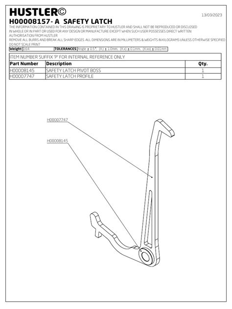 H00008157 A Safety Latch Pdf