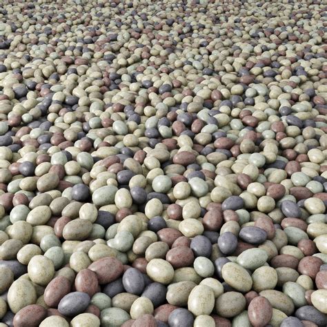 Pebbles 3d Model 6 Max Fbx Free3d