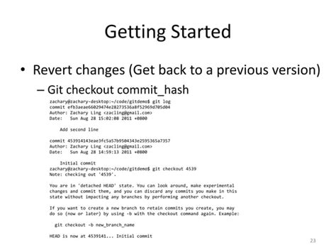 Fundamentals And Basics Of Git And Commands Ppt