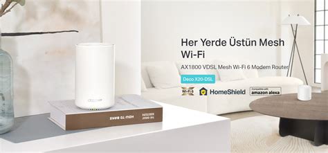 Tp Link Deco X Dsl Ax T M Ev Mesh Wifi Vdsl Modem Router Modem