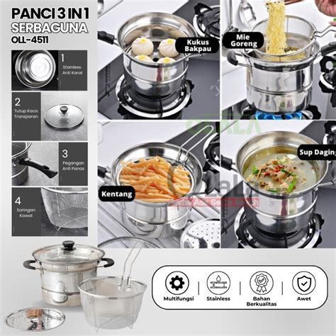 Jual PANCI IN SERBAGUNA KUKUS REBUS GORENG POT MASAK MIE CH Shopee Indonesia