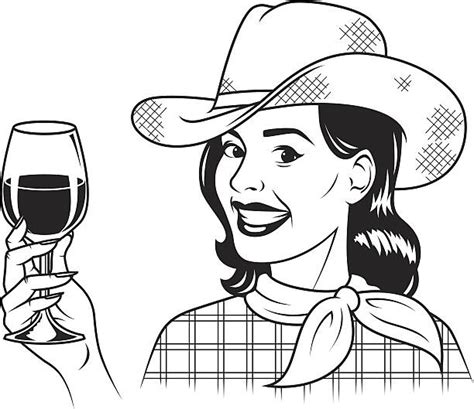 550 Woman Red Wine Glass Stock Illustrations Royalty Free Vector