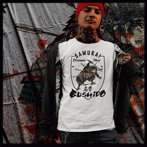 Warrior Class Bushido T Shirt Samurai Warrior Samurai Warriors T Shirt