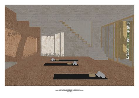 Architecture Project Curvilinear Form And Ultramarine Accents In A