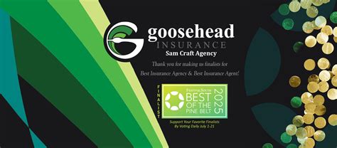 Goosehead Insurance Sam Craft Agency Hattiesburg Ms