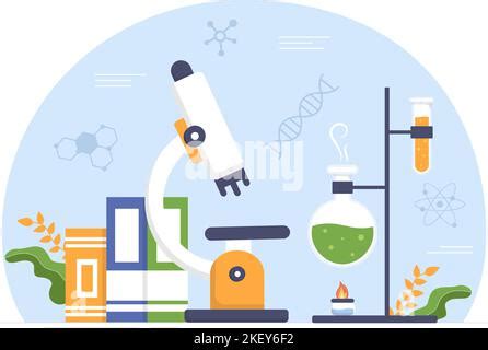 Laboratorium avec réalisation de la recherche scientifique l