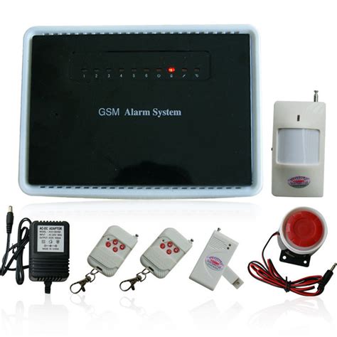 Gsm Alarm System Sms Anti Theft Intelligent Wireless Homesecurity