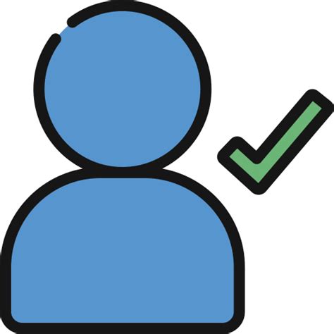 Confirm User Free User Icons