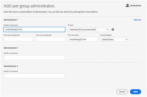 Manage User Groups In The Admin Console
