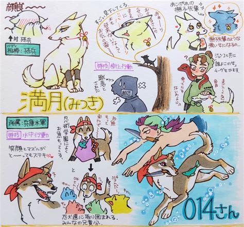 鈴🎁企画準備中 On Twitter フォロワさん忍犬化第3弾🥷🐶 超特殊設定なので ⚠️なんでも許せる方向けケモ、成長キャラetc