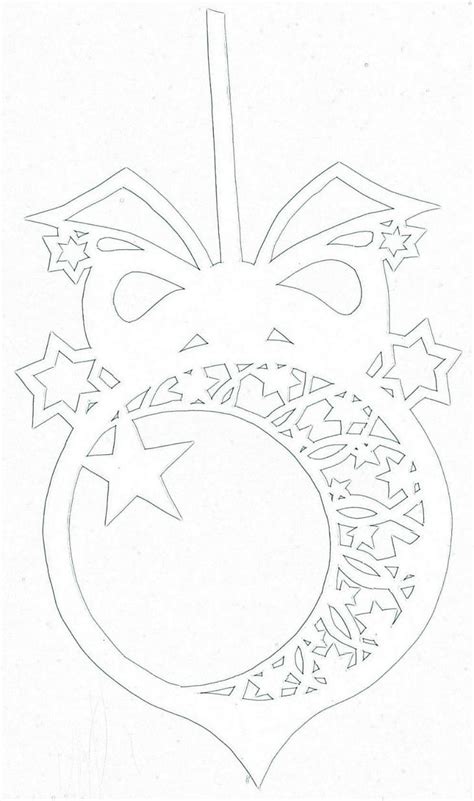 Трафареты шары на Новый 2026 год вытынанки на окна шаблоны для вырезания